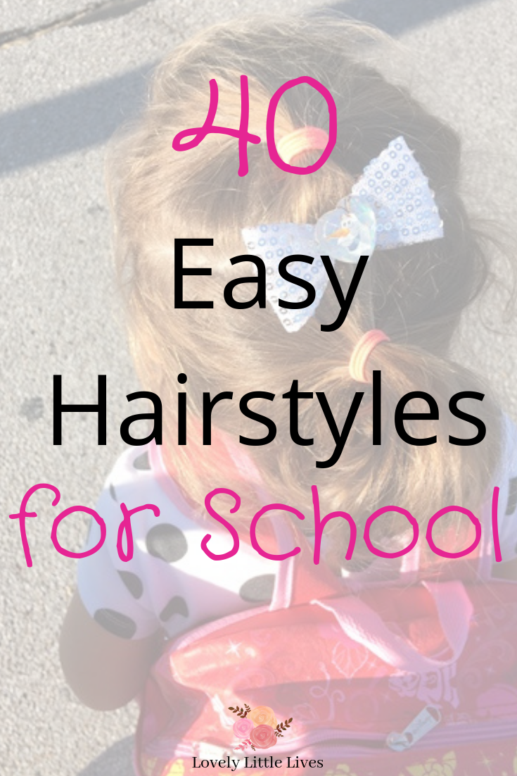 40 Easy Hairstyles For Little Girls - Lovely Little Lives